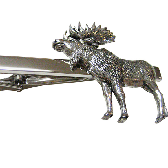 Kiola Designs | Accessories | Full Moose Square Tie Clip | Poshmark